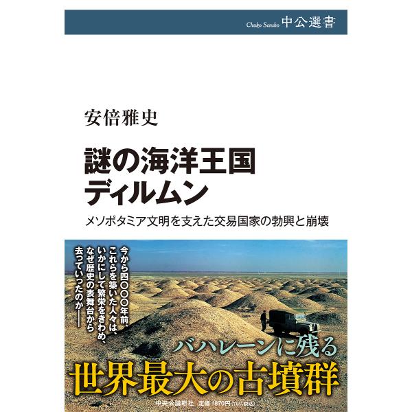 著:安倍雅史出版社:中央公論新社発売日:2022年01月シリーズ名等:中公選書 １２４キーワード:謎の海洋王国ディルムンメソポタミア文明を支えた交易国家の勃興と崩壊安倍雅史 なぞのかいようおうこくでいるむんめそぽたみあぶんめ ナゾノカイヨウ...