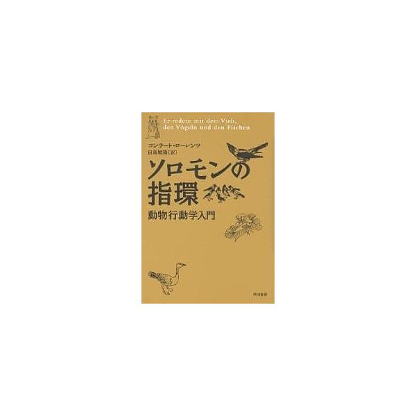 ※商品画像はイメージや仮デザインが含まれている場合があります。帯の有無など実際と異なる場合があります。著:コンラート・ローレンツ　訳:日高敏隆出版社:早川書房発売日:2006年06月キーワード:ソロモンの指環動物行動学入門新装版コンラート・...