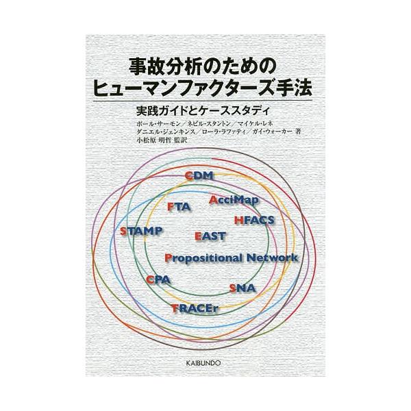 ほか著:ポール・サーモン　監訳:小松原明哲出版社:海文堂出版発売日:2016年08月キーワード:事故分析のためのヒューマンファクターズ手法実践ガイドとケーススタディポール・サーモン小松原明哲 じこぶんせきのためのひゆーまんふあくたーず ジコ...