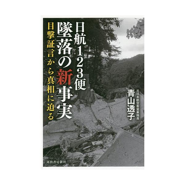 ※商品画像はイメージや仮デザインが含まれている場合があります。帯の有無など実際と異なる場合があります。著:青山透子出版社:河出書房新社発売日:2017年07月キーワード:日航１２３便墜落の新事実目撃証言から真相に迫る青山透子 につこうひやく...