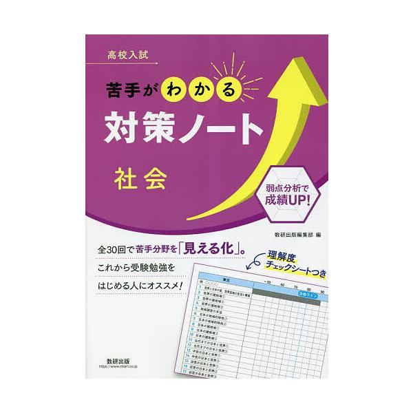 出版社:数研出版発売日:2023年05月キーワード:高校入試苦手がわかる対策ノート社会 こうこうにゆうしにがてがわかるたいさくのーと コウコウニユウシニガテガワカルタイサクノート