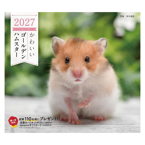 ※商品画像はイメージや仮デザインが含まれている場合があります。帯の有無など実際と異なる場合があります。出版社:誠文堂新光社発売日:2026年09月キーワード:’２７カレンダーかわいいゴールデンハム ２０２７かれんだーかわいいごーるでんはむす...