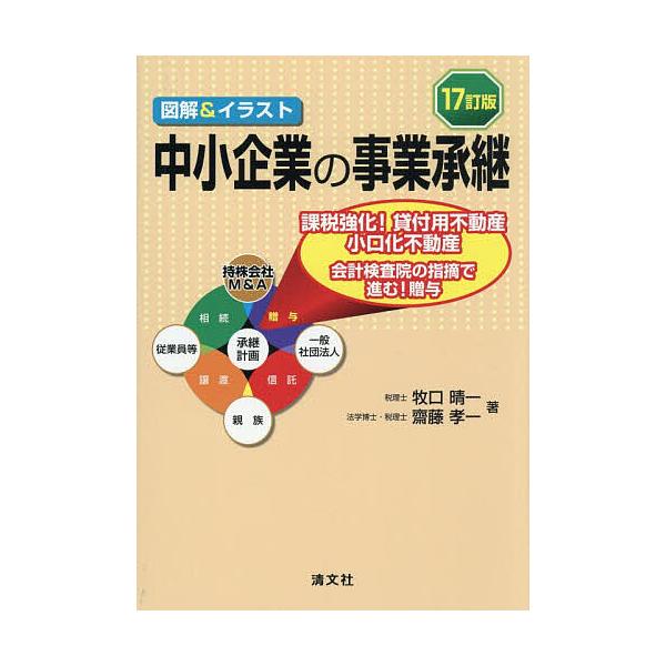 ※商品画像はイメージや仮デザインが含まれている場合があります。帯の有無など実際と異なる場合があります。著:牧口晴一　著:齋藤孝一出版社:清文社発売日:2026年04月キーワード:中小企業の事業承継図解＆イラスト牧口晴一齋藤孝一 ちゆうしよう...