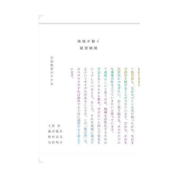 ※商品画像はイメージや仮デザインが含まれている場合があります。帯の有無など実際と異なる場合があります。ほか著:土屋有出版社:ウェアハウス発売日:2025年08月キーワード:地域が動く経営戦略公益経営のすすめ土屋有 ちいきがうごくけいえいせん...