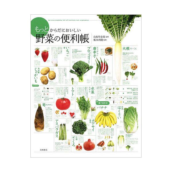 ※商品画像はイメージや仮デザインが含まれている場合があります。帯の有無など実際と異なる場合があります。出版社:高橋書店発売日:2009年05月キーワード:もっとからだにおいしい野菜の便利帳食べ合わせ２８８品種群８７６レシピ１１７ もつとから...