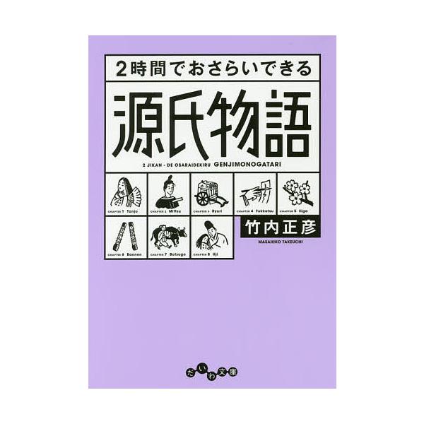 ※商品画像はイメージや仮デザインが含まれている場合があります。帯の有無など実際と異なる場合があります。著:竹内正彦出版社:大和書房発売日:2017年04月シリーズ名等:だいわ文庫 ３５０−１Eキーワード:２時間でおさらいできる源氏物語竹内正...