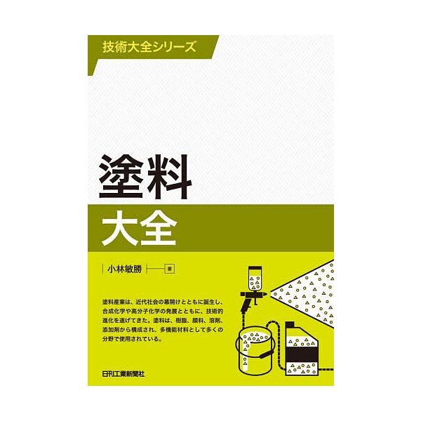 ※商品画像はイメージや仮デザインが含まれている場合があります。帯の有無など実際と異なる場合があります。著:小林敏勝出版社:日刊工業新聞社発売日:2020年09月シリーズ名等:技術大全シリーズキーワード:塗料大全小林敏勝 とりようたいぜんぎじ...