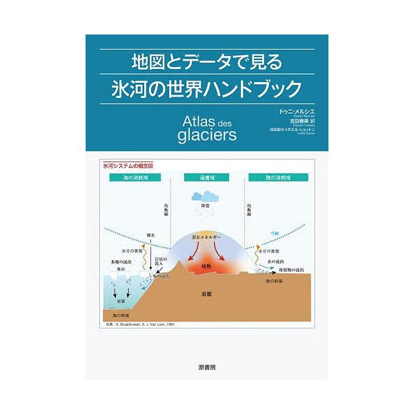 ※商品画像はイメージや仮デザインが含まれている場合があります。帯の有無など実際と異なる場合があります。著:ドゥニ・メルシエ　訳:吉田春美出版社:原書房発売日:2026年02月キーワード:地図とデータで見る氷河の世界ハンドブックドゥニ・メルシ...