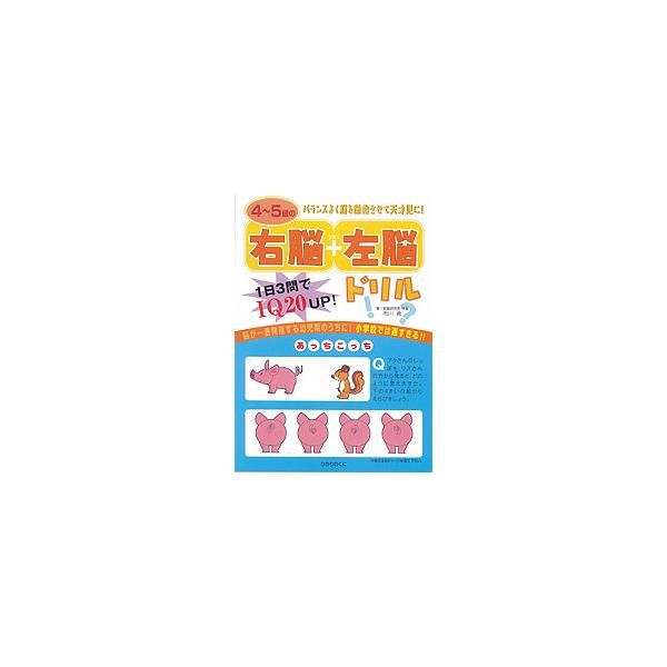 ※商品画像はイメージや仮デザインが含まれている場合があります。帯の有無など実際と異なる場合があります。著:市川希出版社:ひかりのくに発売日:2006年02月キーワード:４〜５歳の右脳＋左脳ドリル１日３問でIQ２０UP！市川希 よんごさいのう...