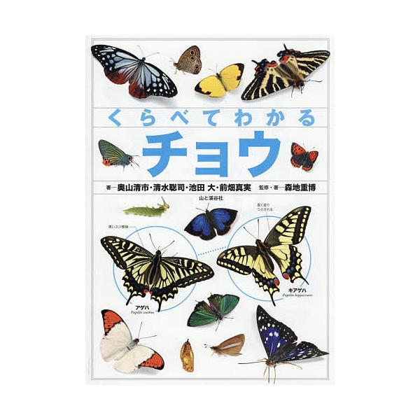 ※商品画像はイメージや仮デザインが含まれている場合があります。帯の有無など実際と異なる場合があります。ほか著:奥山清市　監修:森地重博出版社:山と溪谷社発売日:2026年08月キーワード:くらべてわかるチョウ奥山清市森地重博 くらべてわかる...