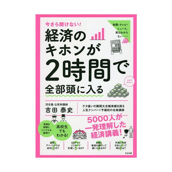 著:吉田泰史出版社:すばる舎発売日:2019年10月キーワード:今さら聞けない！経済のキホンが２時間で全部頭に入る吉田泰史 ビジネス書 いまさらきけないけいざいのきほんがにじかん イマサラキケナイケイザイノキホンガニジカン よしだ やすし ...
