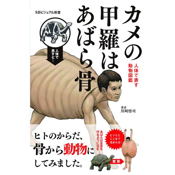 ※商品画像はイメージや仮デザインが含まれている場合があります。帯の有無など実際と異なる場合があります。著:川崎悟司出版社:SBクリエイティブ発売日:2019年12月シリーズ名等:SBビジュアル新書 ００１５キーワード:カメの甲羅はあばら骨人...
