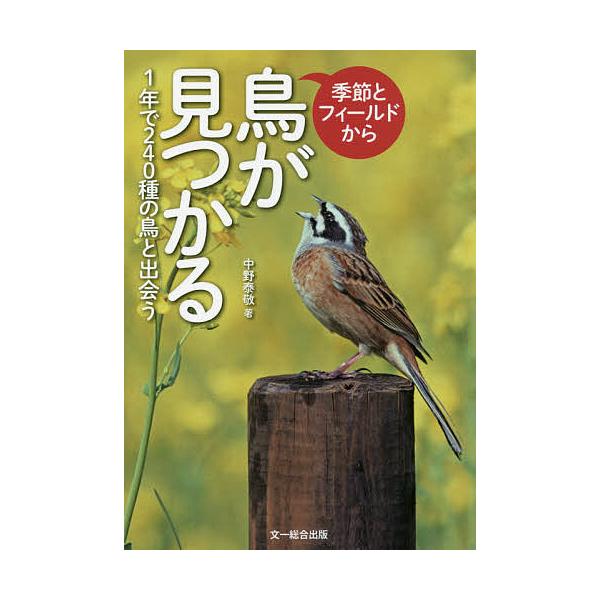 ※商品画像はイメージや仮デザインが含まれている場合があります。帯の有無など実際と異なる場合があります。著:中野泰敬出版社:文一総合出版発売日:2017年11月キーワード:季節とフィールドから鳥が見つかる１年で２４０種の鳥と出会う中野泰敬 き...
