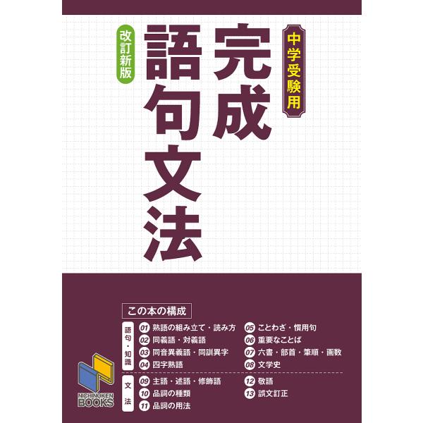 ※商品画像はイメージや仮デザインが含まれている場合があります。帯の有無など実際と異なる場合があります。出版社:日能研発売日:2012年06月シリーズ名等:日能研ブックスキーワード:完成語句文法中学受験用 かんせいごくぶんぽうちゆうがくじゆけ...
