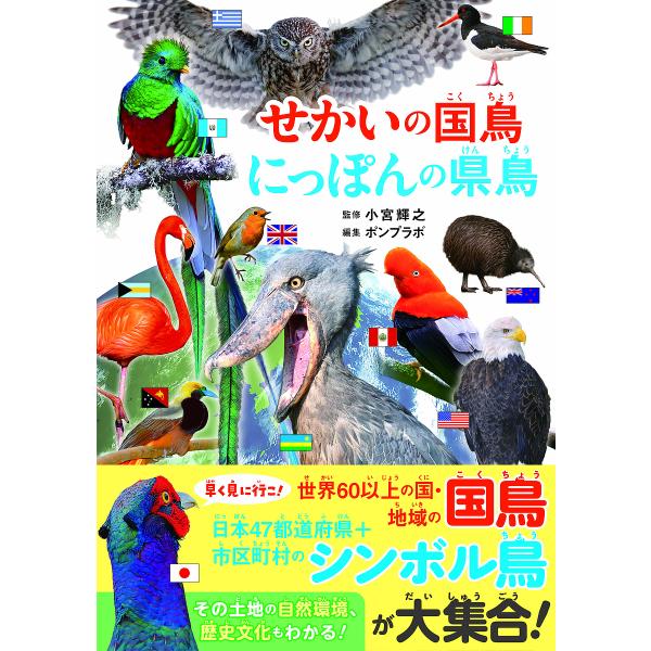 監修:小宮輝之　編集:ポンプラボ出版社:カンゼン発売日:2024年11月キーワード:せかいの国鳥にっぽんの県鳥小宮輝之ポンプラボ プレゼント ギフト 誕生日 子供 クリスマス 子ども こども せかいのこくちようにつぽんのけんちよう セカイノ...