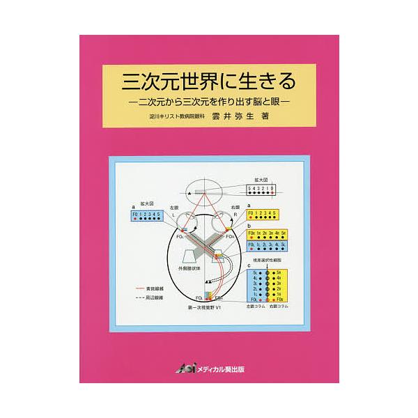 著:雲井弥生出版社:メディカル葵出版発売日:2018年12月キーワード:三次元世界に生きる二次元から三次元を作り出す脳と眼雲井弥生 さんじげんせかいにいきる３じげん／せかい／に／いき サンジゲンセカイニイキル３ジゲン／セカイ／ニ／イキ くも...