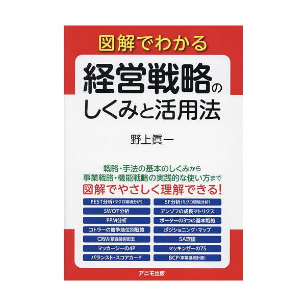 ※商品画像はイメージや仮デザインが含まれている場合があります。帯の有無など実際と異なる場合があります。著:野上眞一出版社:アニモ出版発売日:2024年02月キーワード:図解でわかる経営戦略のしくみと活用法野上眞一 ずかいでわかるけいえいせん...