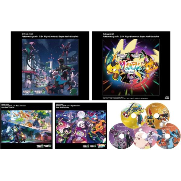 【発売日：2026年04月17日】●収録内容『Pok〓mon LEGENDS Z-A』『Pok〓mon LEGENDS Z-A M次元ラッシュ』で出会える全楽曲・5 時間以上を完全収録。ゲーム内で使われた過去作楽曲も収録したコンプリート版C...