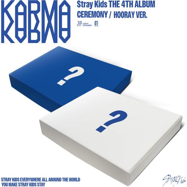 【発売日：2025年08月29日】Stray kids 4TG ALBUM [KARMA] (CEREMONY / HOORAY)（韓国盤）【正規輸入盤】※本アルバムに含まれるランダム構成品は、同じ確率で構成されています※本商品には「CER...