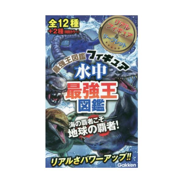 『水中最強王図鑑』が、超絶かっこいいリアルなフィギュアになって登場！全１２種類。どんなキャラが入っているか、お楽しみに！『水中最強王図鑑』が、超絶かっこいいリアルなフィギュアになって登場！　フィギュアの種類は、全１２種類（１つの箱には、１種...