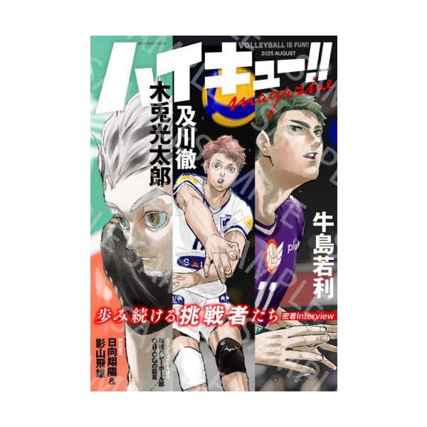 2025年に30歳となった及川、木兎、牛島の「今」に迫る！<br>・古舘先生描き下ろしカバーイラスト！<br>・古舘先生監修による3選手への密着インタビュー&amp;岩泉、赤葦、天童などゆかりのある人達からの証言を収...