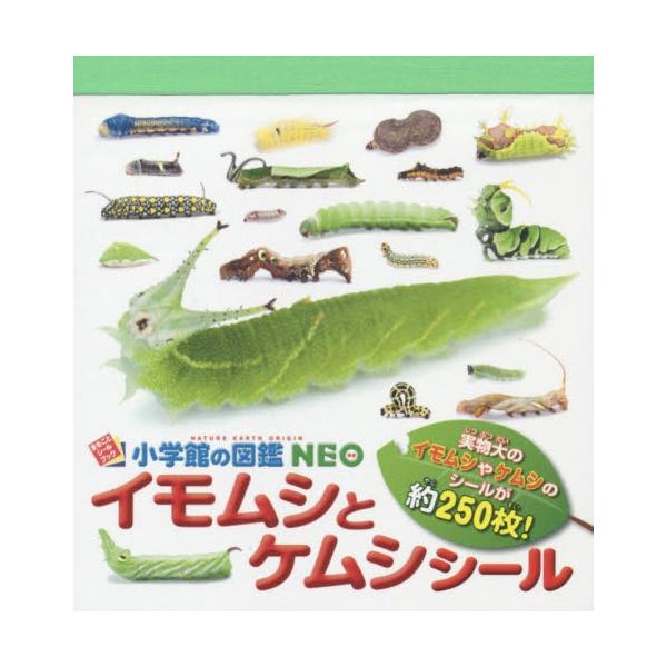 身近なアゲハなどから、なかなか発見できないレアものまで。生きている幼虫を撮影したリアルな写真を実物大で、かわいいシールにしました。大切な人へのメッセージに添えたり、宝物に貼ったり、使い方はあなた次第！<br>小学館2019年06...