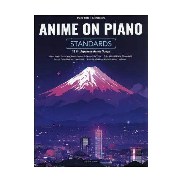 Publication featuring globally popular Japanese anime songs for elementary to intermediate level solo piano. Includes ro...