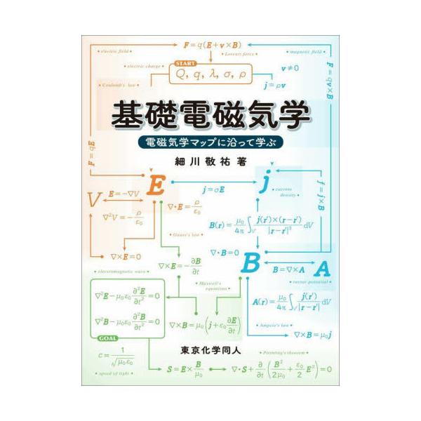 概念の相関地図を使って電磁気学を学ぶ新しいスタイルの教科書．<br><br>・電磁気学マップで俯瞰的に全体像を捉えることができる<br>・豊富な図から物理量や物理法則のイメージがつかめる<br&gt...