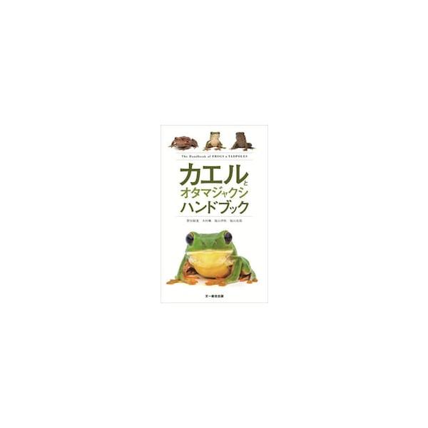 カエルの生態、識別点、鳴き声、幼生の特徴まで、小さなボディにカエルのすべてを詰め込んだ、野外使用カエル図鑑の新定番！<br>野田叡寛文一総合出版2026年04月カエルトオタマジヤクシハンドブツクノダアキヒロ/