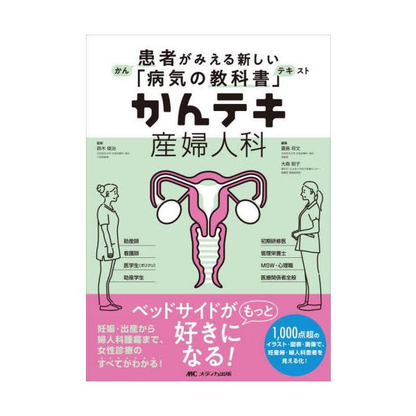 「かんテキ」は、疾患・患者・看護・観察が感覚的にわかる、感動の一冊！ 助産師・ナースをはじめとする医療スタッフ向けに、妊産婦・患者ケアのポイントを徹底的に見える化。リアルな臨床現場で本当に必要な知識が、この一冊でパッとつかめる。<br...