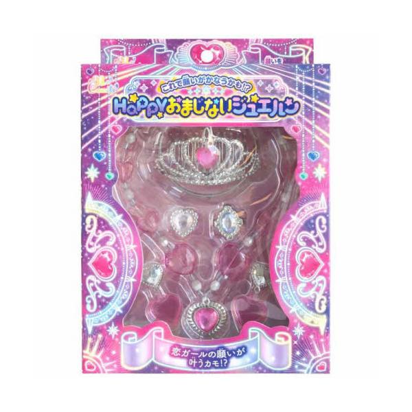 恋ガールの願いが叶うカモ!?<br>ラッキーアイテムでハッピーに！<br><br>【セット内容】<br>ティアラ1個<br>ネックレス1個<br>ゆびわ2個<br...
