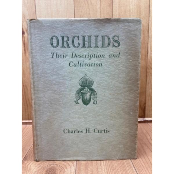 【発行年】 1950　　　　　【備考】 【可】　経年ヤケシミ・傷み、見返し書込有り/サイズ約25.5×20cm、274頁（カラー画約30点他）/Orchids Their Description and Cultivation