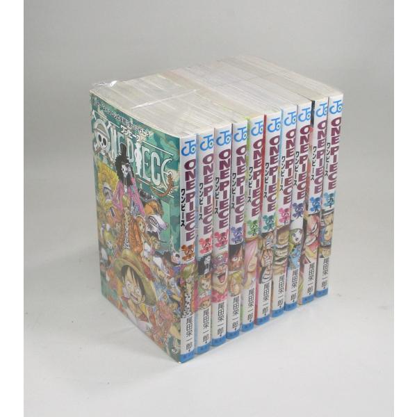 ONE PIECE 　ワンピース　第三部 エピソード9　お菓子の国　81巻~90巻セット　尾田栄一郎　全巻　セット　全巻、表紙アルコール除菌済み巻数によっては、スレ、ヤケ等ございますが、お読みいただくのに支障はございません。お届けした商品と...