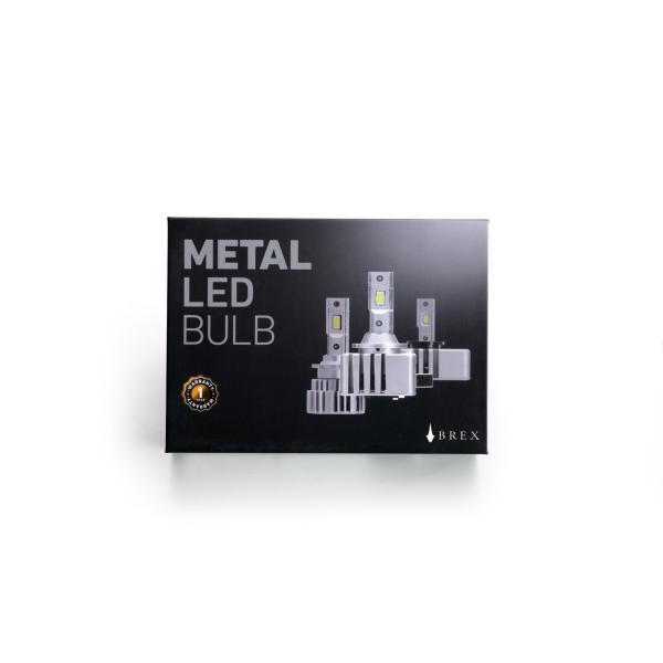 大光量のハイスペックバルブ■メーカー：　BREX(ブレックス)■商 品 名：　メタルLEDバルブ■バルブタイプ：　D1S■発光色：　6000K■光量：　6000lm■品番：　BRC210「代引き発送不可」