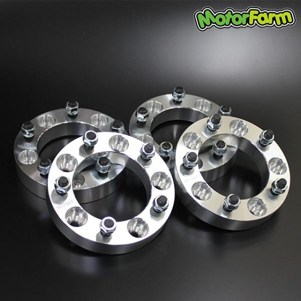 オフロード走行性能向上に！■メーカー：　Motor Farm (モーターファーム)■商 品 名：　ワイドトレッドスペーサー 30mm シルバー 4枚セット■P.C.D.：　139.7ｍｍ■ネジピッチ：　1.25ｍｍ■ネジ穴：　5穴■厚さ：　...