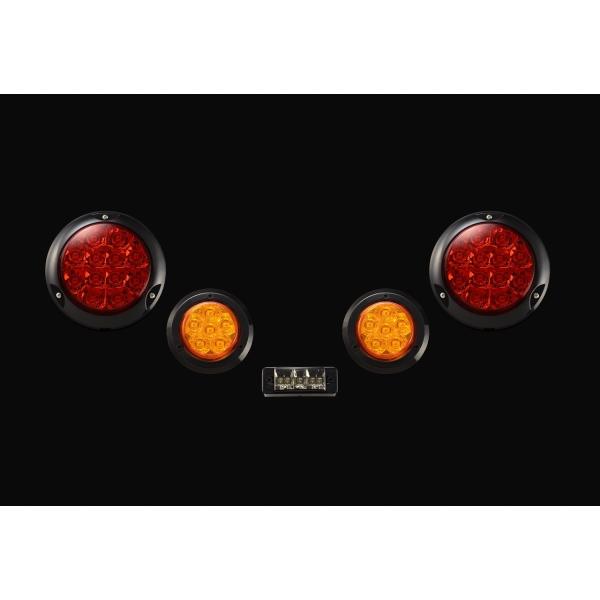 ■メーカー：　Motor Farm (モーターファーム)■商 品 名：　煌LEDテールランプSET (L) ブラックリング■適合：　汎用■品番：　KTLSLB＜代引き不可＞お取寄せ商品の為、事前に在庫確認をご確認下さい。欠品の場合は、数ヶ月...