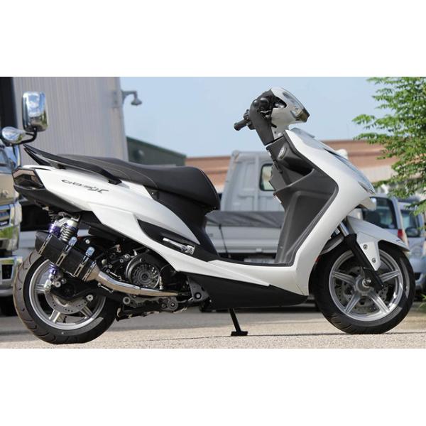 ■メーカー：　VALIENTE(バリエンテ)■商 品 名：　カーボンマフラー■車名：　ヤマハ シグナスX 4・5型■型式：　SEA5J/SED8J■備考 ：　３型シグナスの国内モデルやＯ２センサー装着車輌は、Ｏ２センサー径が異なるため取付け...