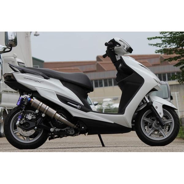 ■メーカー：　VALIENTE(バリエンテ)■商 品 名：　ショートマフラー■車名：　ヤマハ シグナスＸ 4・5型■型式：　SEA5J/SED8J■備考 ：　4・5型用■品番 ：　v-201-sh2＜代引き不可＞