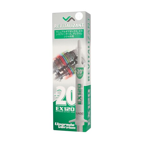 ■メーカー：　XADO(ハドゥー）■商 品 名：　レビタリザントEX120 for MT・デフオイル・ギアオイル添加剤　■品番 ：　XA12030■特長：　稼働面のキズやくぼみを取り除く<br>ギアのかみ合わせパターンを最適化&...