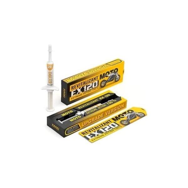 ■メーカー：　XADO(ハドゥー)■商 品 名：　レビタリザントEX120 for バイク等、ガソリンエンジン添加剤　■品番 ：　XA12037■特長：　・シリンダー・ピストン系、クラックシャフト、燃料配給装置などを摩耗から保護し修復する&...
