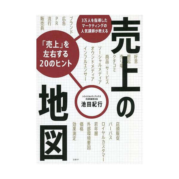 ※商品画像はイメージや仮デザインが含まれている場合があります。帯の有無など実際と異なる場合があります。著:池田紀行出版社:日経BP発売日:2022年06月キーワード:売上の地図３万人を指導したマーケティングの人気講師が教える「売上」を左右す...