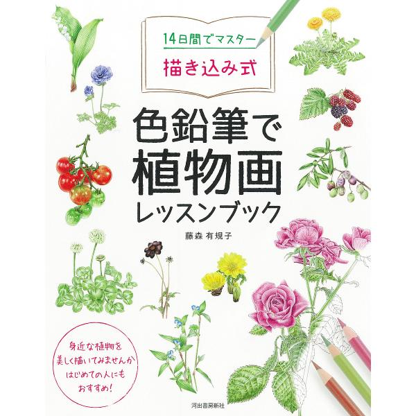 ※商品画像はイメージや仮デザインが含まれている場合があります。帯の有無など実際と異なる場合があります。著:藤森有規子出版社:河出書房新社発売日:2023年06月キーワード:１４日間でマスター描き込み式色鉛筆で植物画レッスンブック藤森有規子 ...