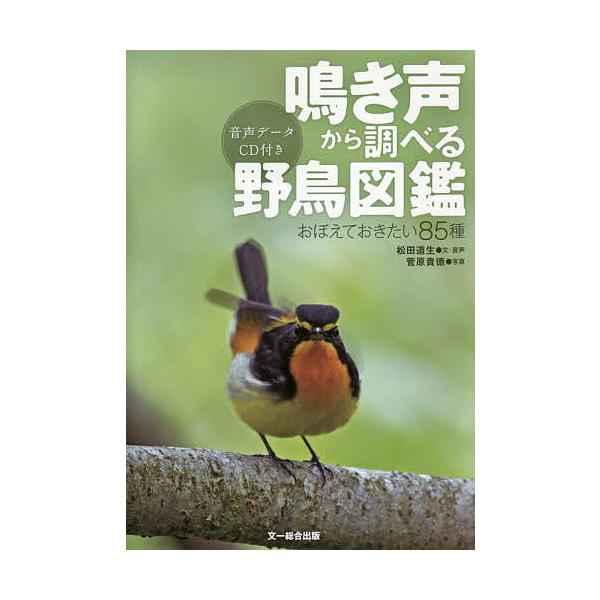 ※商品画像はイメージや仮デザインが含まれている場合があります。帯の有無など実際と異なる場合があります。文:松田道生　写真:・音声菅原貴徳出版社:文一総合出版発売日:2017年04月キーワード:鳴き声から調べる野鳥図鑑おぼえておきたい８５種松...