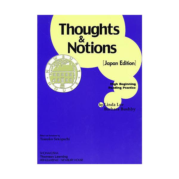 著:L．リー　著:B．ブッシュビー出版社:松柏社発売日:2001年01月キーワード:Thoughts＆NotionsHigL．リーB．ブッシュビー そうつあんどのつしよんずはいびぎにんぐりーでいんぐ ソウツアンドノツシヨンズハイビギニングリ...