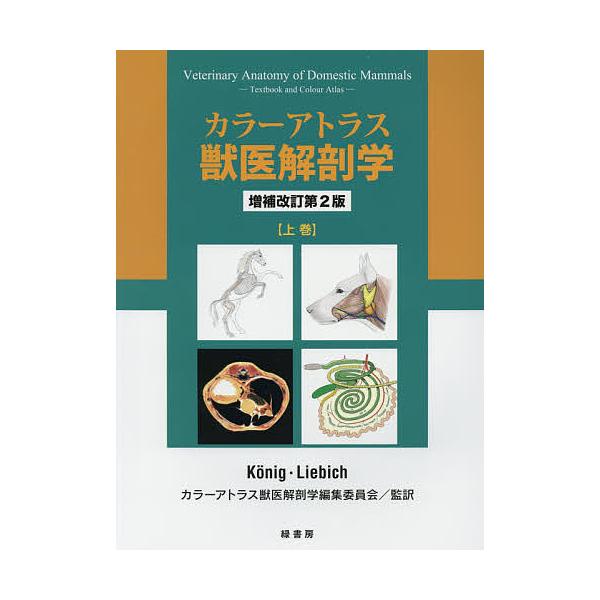 ※商品画像はイメージや仮デザインが含まれている場合があります。帯の有無など実際と異なる場合があります。著:HorstErichKonig　著:Hans‐GeorgLiebich　監訳:カラーアトラス獣医解剖学編集委員会出版社:緑書房発売日:...