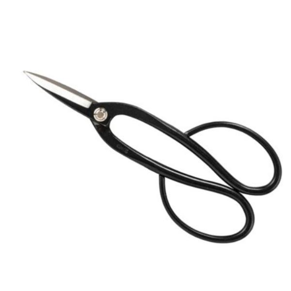 喜久和 別製足長盆栽鋏 2075/Long handled bonsai scissors新潟三条の熟練した職人さんが作ったハサミです。盆栽などの小枝の剪定に最適です。５ミリほどの生木が刃元が切断可能です。全長　約２００ｍｍ重さ　約１４８ｇ...