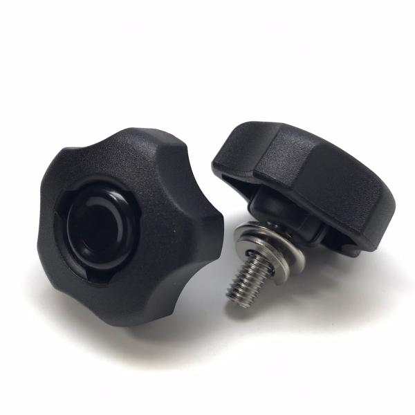 【発売日：2024年05月19日】●樹脂製 ノブブラック M6 ＝2個●ステンレス製 六角ボルト M6 ＝2本●ステンレス製 ワッシャー M6 ＝2本●ステンレス製 スプリングワッシャー M6 ＝2本＊適合車種 セロー250 トリッカー25...