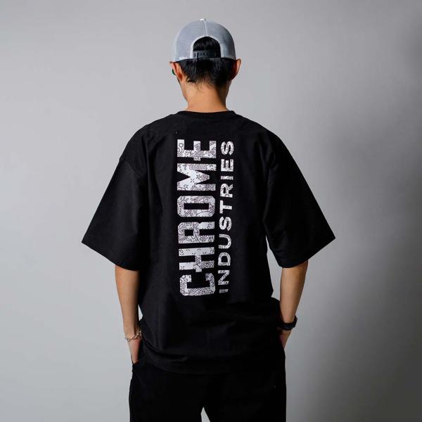 CHROME クローム LSC TEE WIDE FIT GWG ライムストーン ケーブ ティー ワイドフィット GWG BLACK JP264BK まるで鍾乳洞の中にいるような清涼感を提供する「鍾乳洞Tシャツ」。その第2世代となる「LSC...