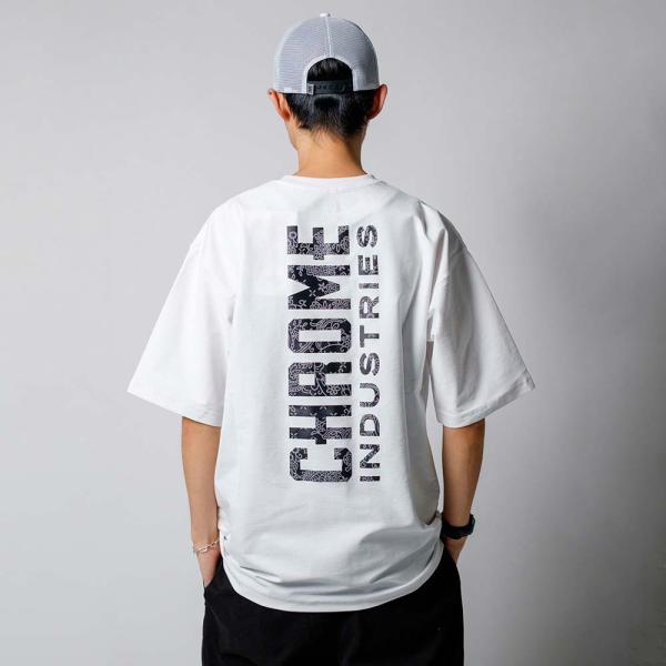 CHROME クローム LSC TEE WIDE FIT GWG ライムストーン ケーブ ティー ワイドフィット GWG WHITE JP264WH まるで鍾乳洞の中にいるような清涼感を提供する「鍾乳洞Tシャツ」。その第2世代となる「LSC...