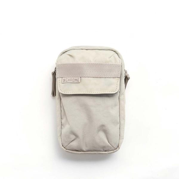 CHROME クローム PAC PHONE POUCH パック フォン ポーチ CHALK  AJ003CHLK PAC PHONE POUCH（パック フォン ポーチ）PACシリーズのDNAであるアコーディオンガセットを搭載し、中身が一目...